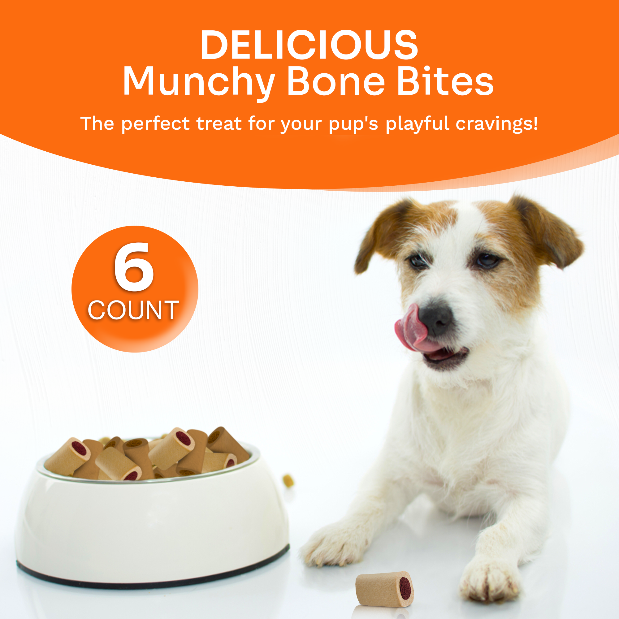 Premium Munchy Bone Bites - Beef & Chicken Dog Treats